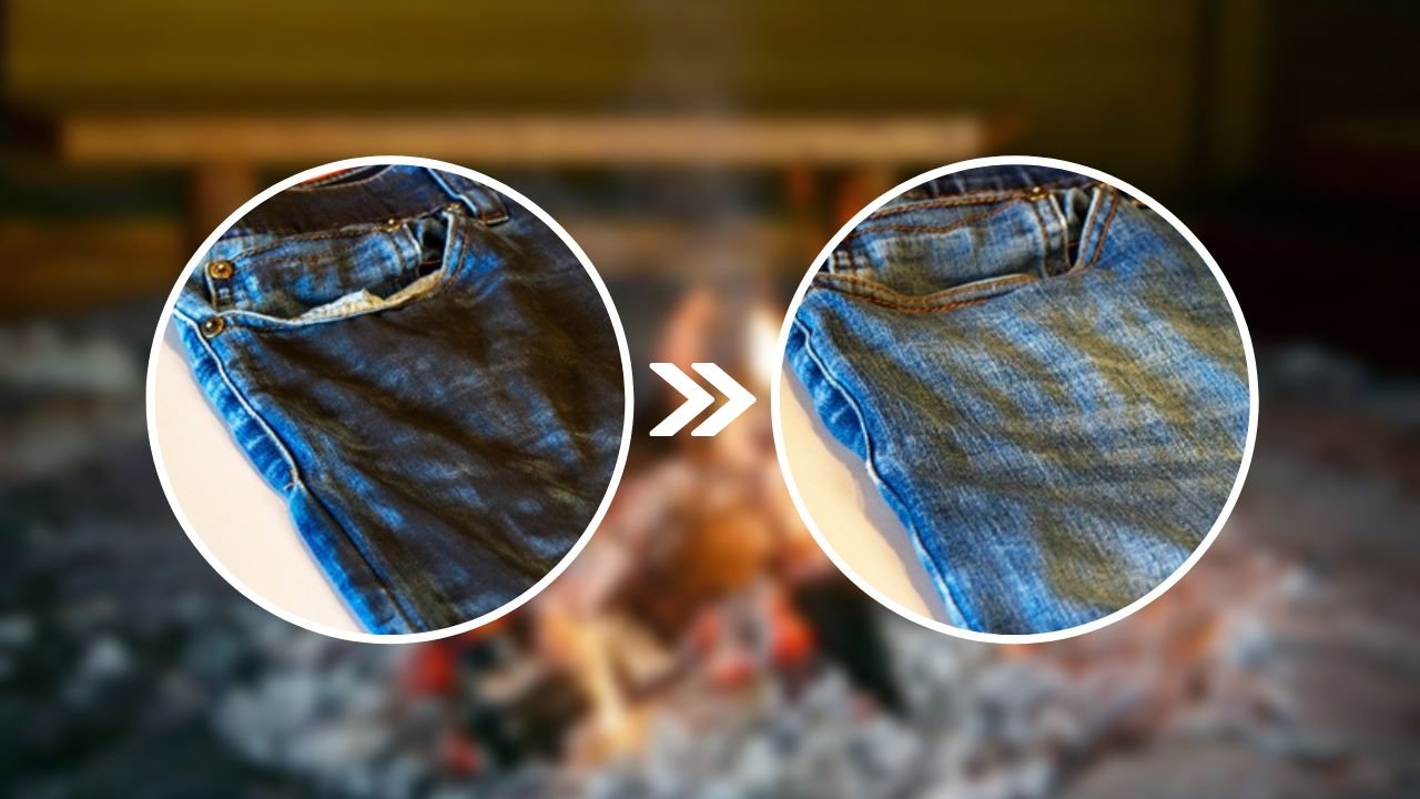 Fuligem na roupa, como a remover em poucos segundos: eis o segredo ...